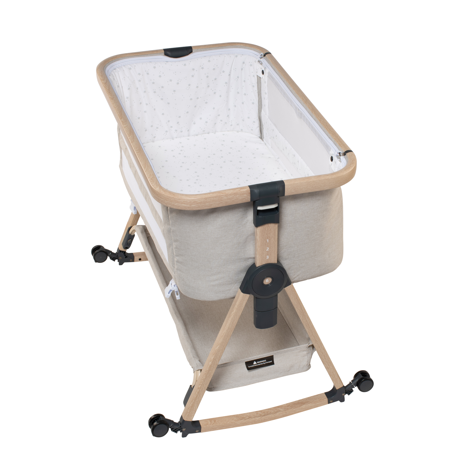 Sisi & Sash Deluxe Rocking Bassinet with Mattress